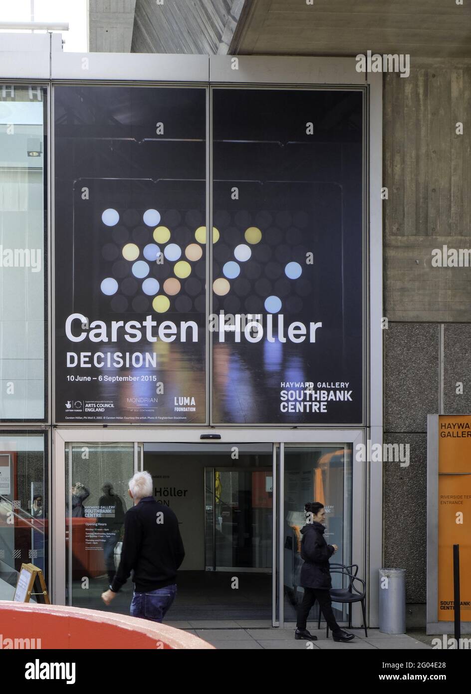 LONDON, UNITED KINGDOM - Jul 26, 2015: The entrance to the Carsten ...