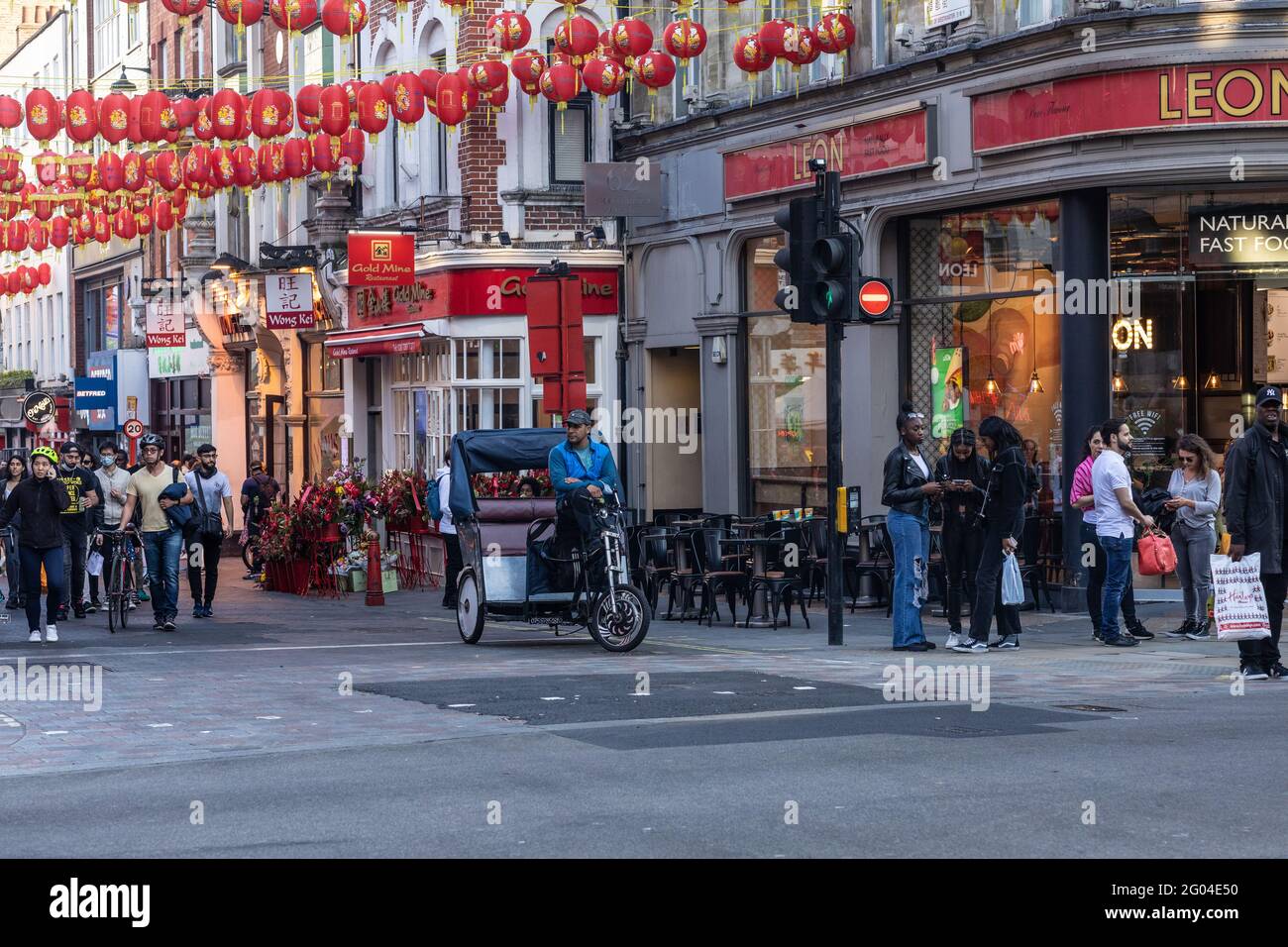 London around the West End and Soho Stock Photo - Alamy