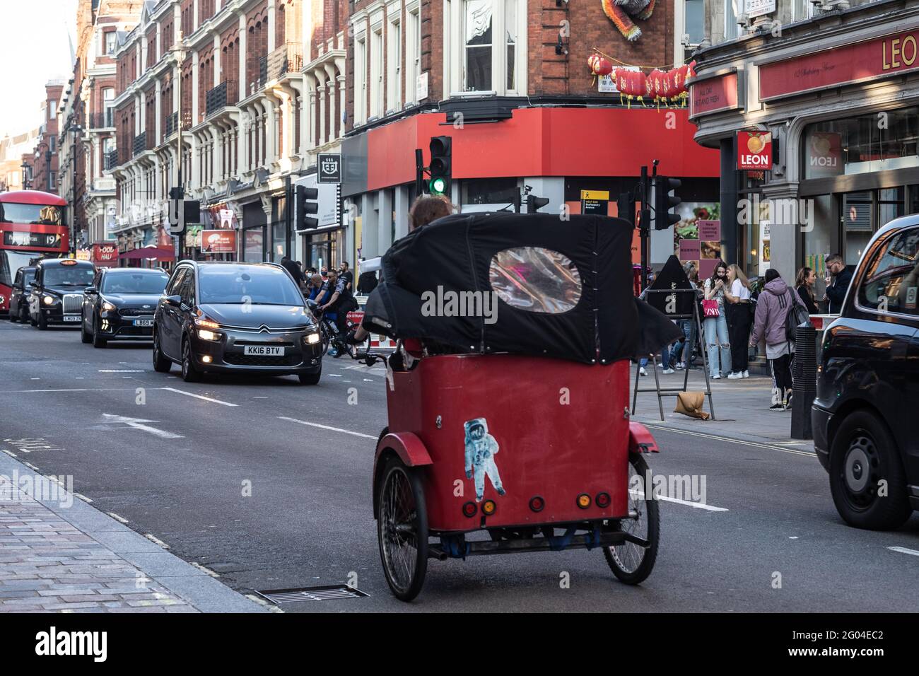 London around the West End and Soho Stock Photo - Alamy