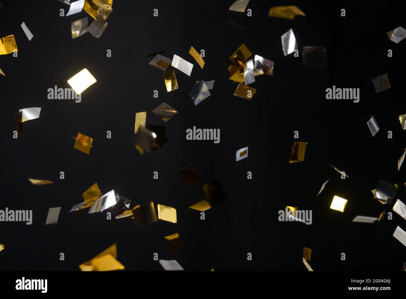 Beautiful confetti on dark hi-res stock photography and images - Alamy