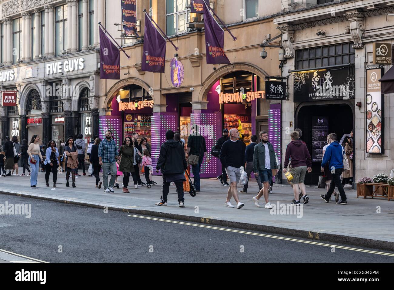 London around the West End and Soho Stock Photo - Alamy