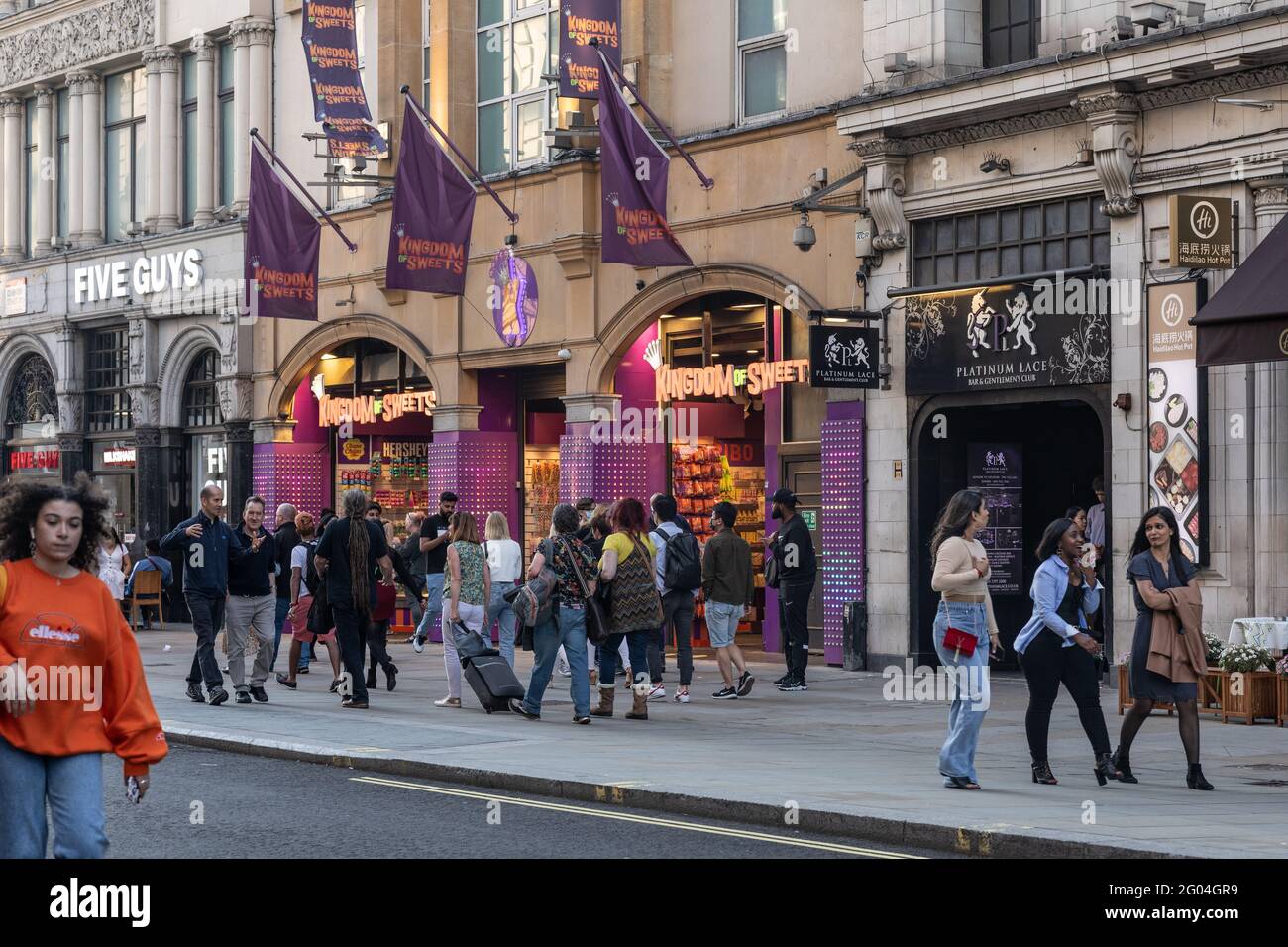 London around the West End and Soho Stock Photo - Alamy