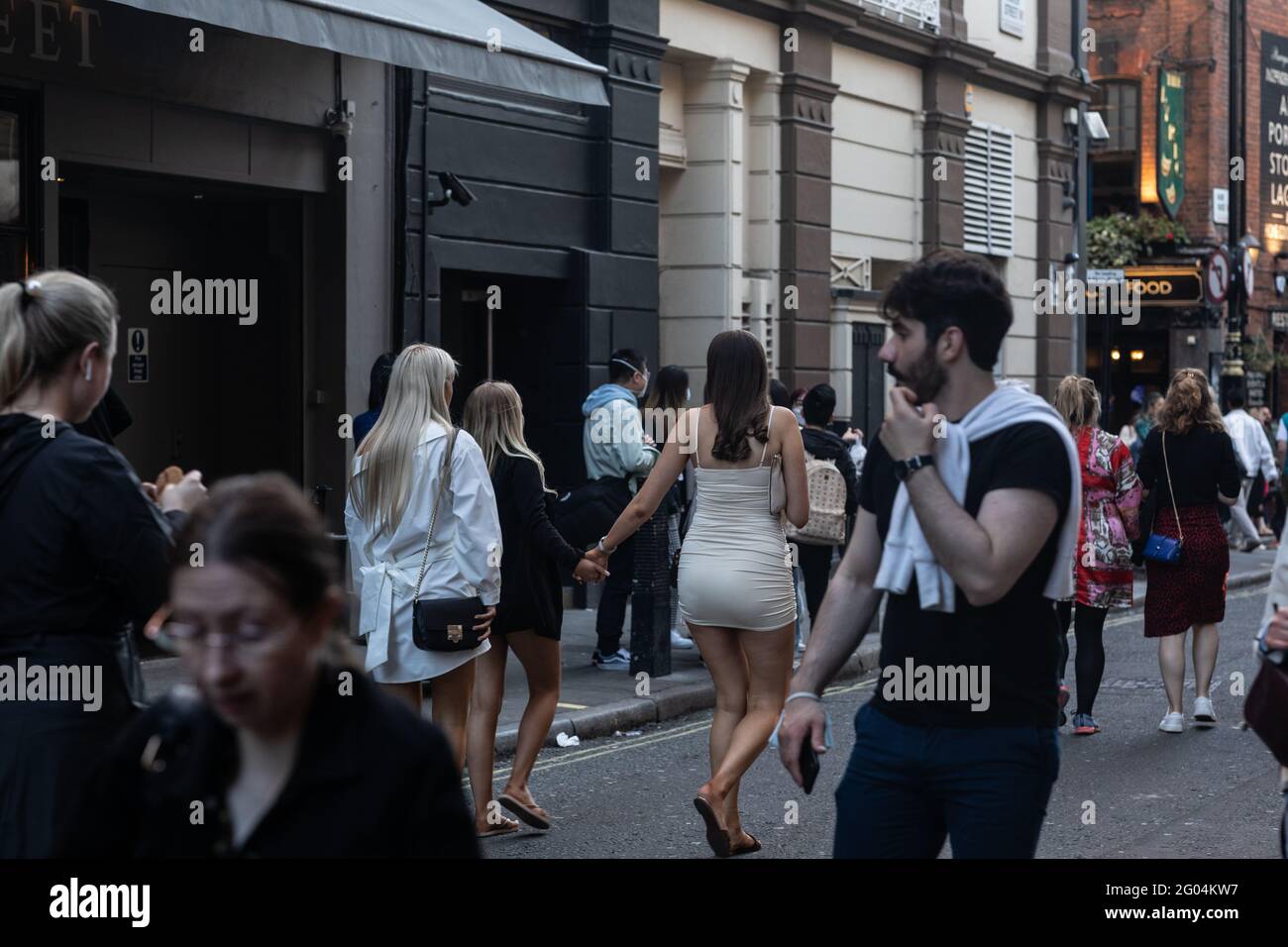 London around the West End and Soho Stock Photo - Alamy