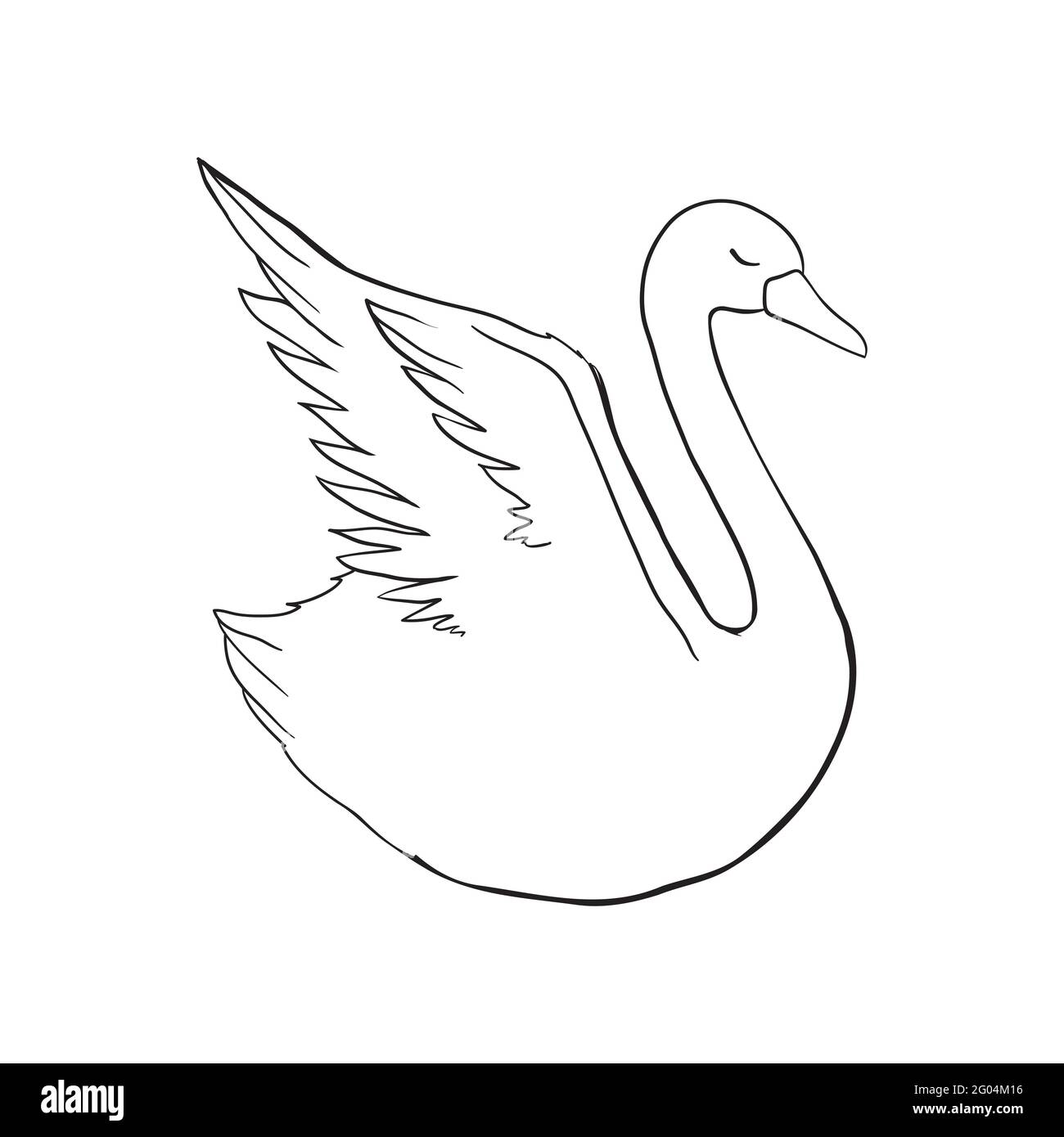 Swan Outline