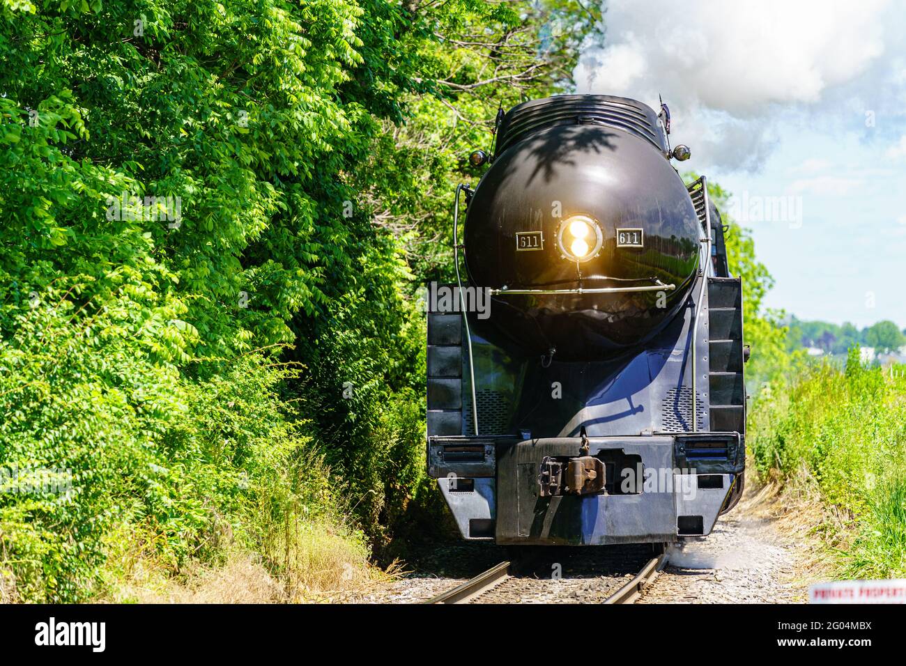 611 j class locomotive hi-res stock photography and images - Alamy