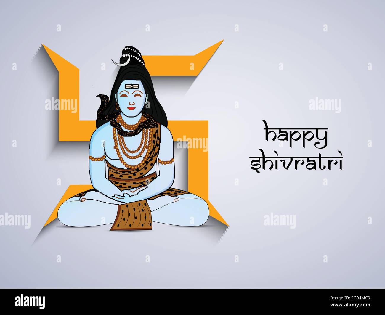 Maha shivratri vector vectors Stock Vector Images - Alamy
