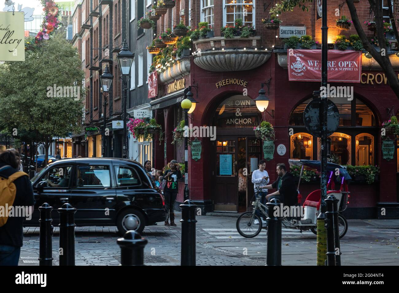 London around the West End and Soho Stock Photo - Alamy