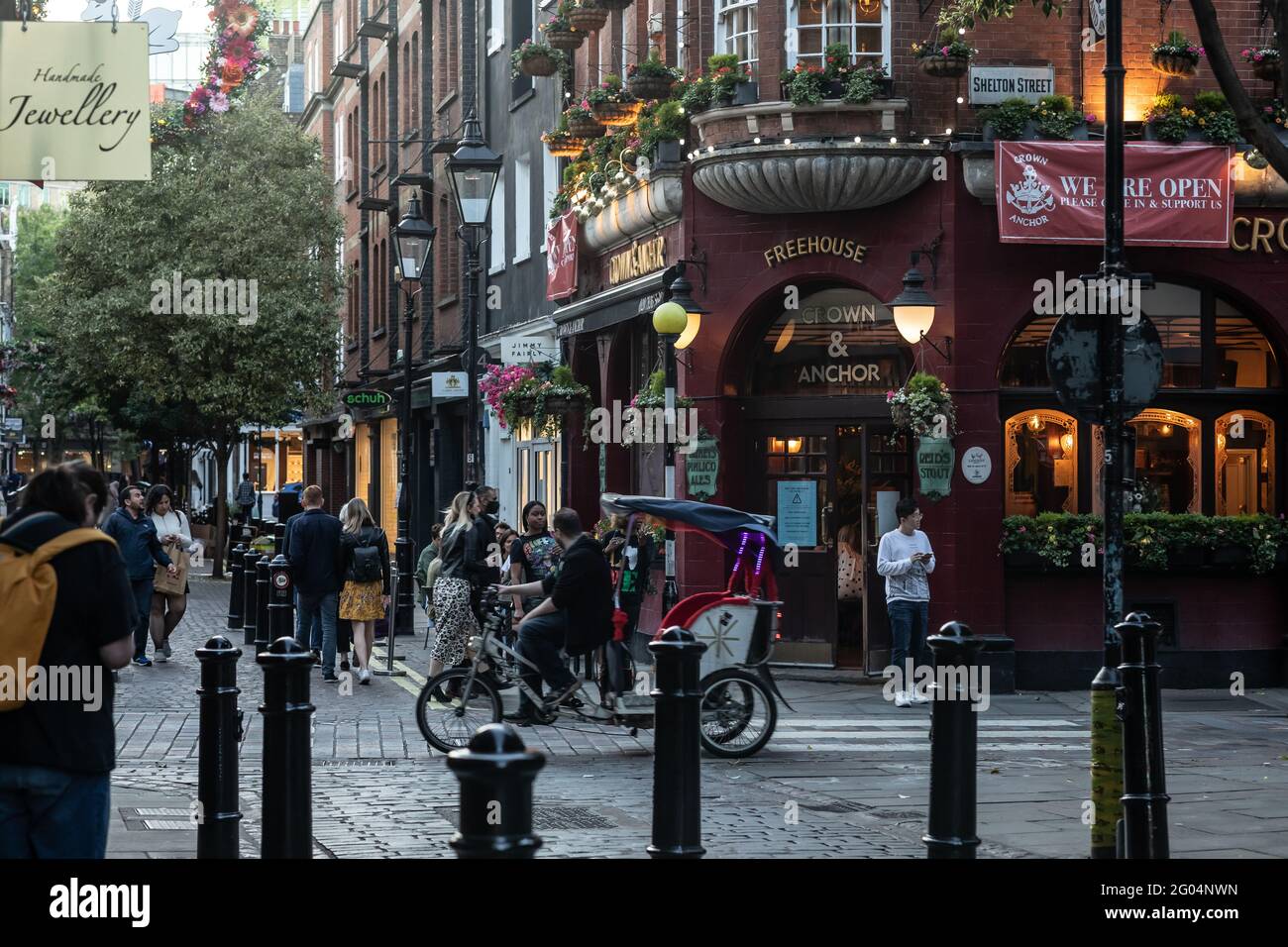London around the West End and Soho Stock Photo - Alamy