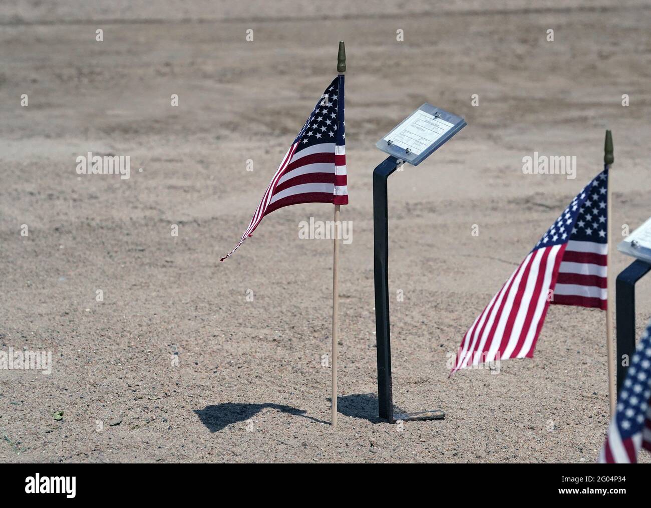 St. Louis, United States. 31st May, 2021. The last grave created at ...