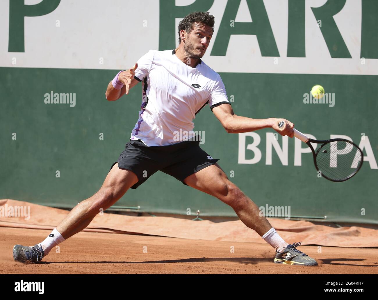Alessandro Giannessi of Italy during day 1 of the French Open 2021, a ...