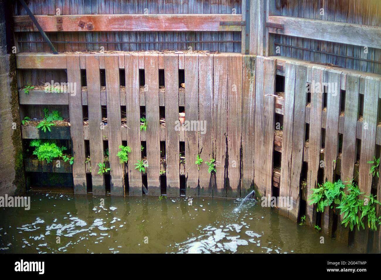 Gunthorpe Lock on the outskirts of Nottingham Stock Photo - Alamy