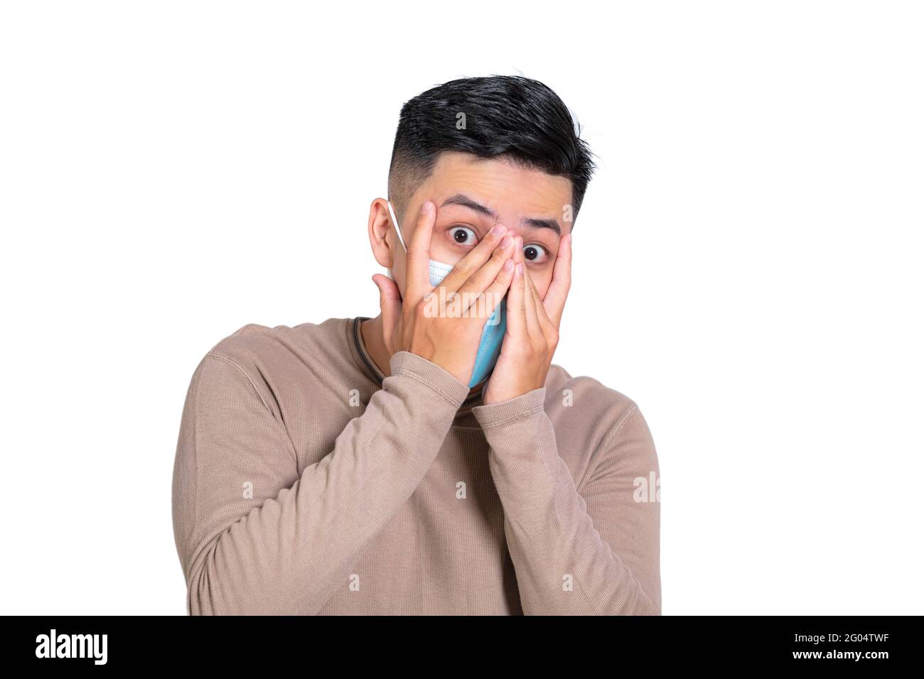 Afraid of infection hi-res stock photography and images - Alamy