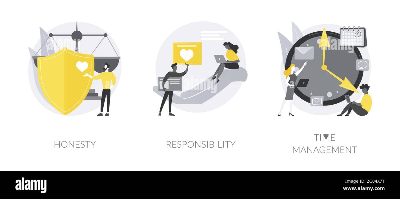 Managing position abstract concept vector illustrations Stock Vector ...