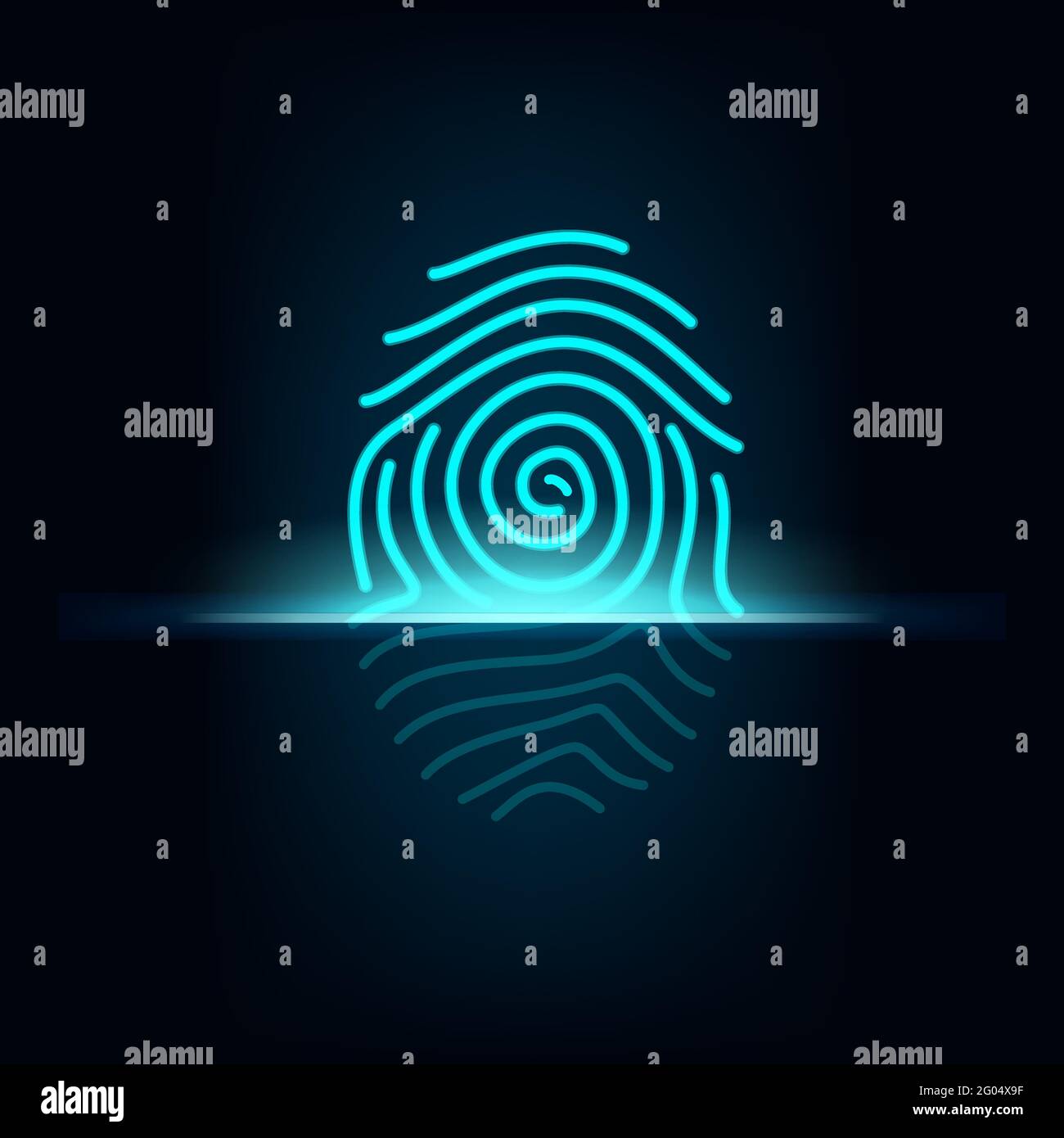 Fingerprint Scanner Wallpaper