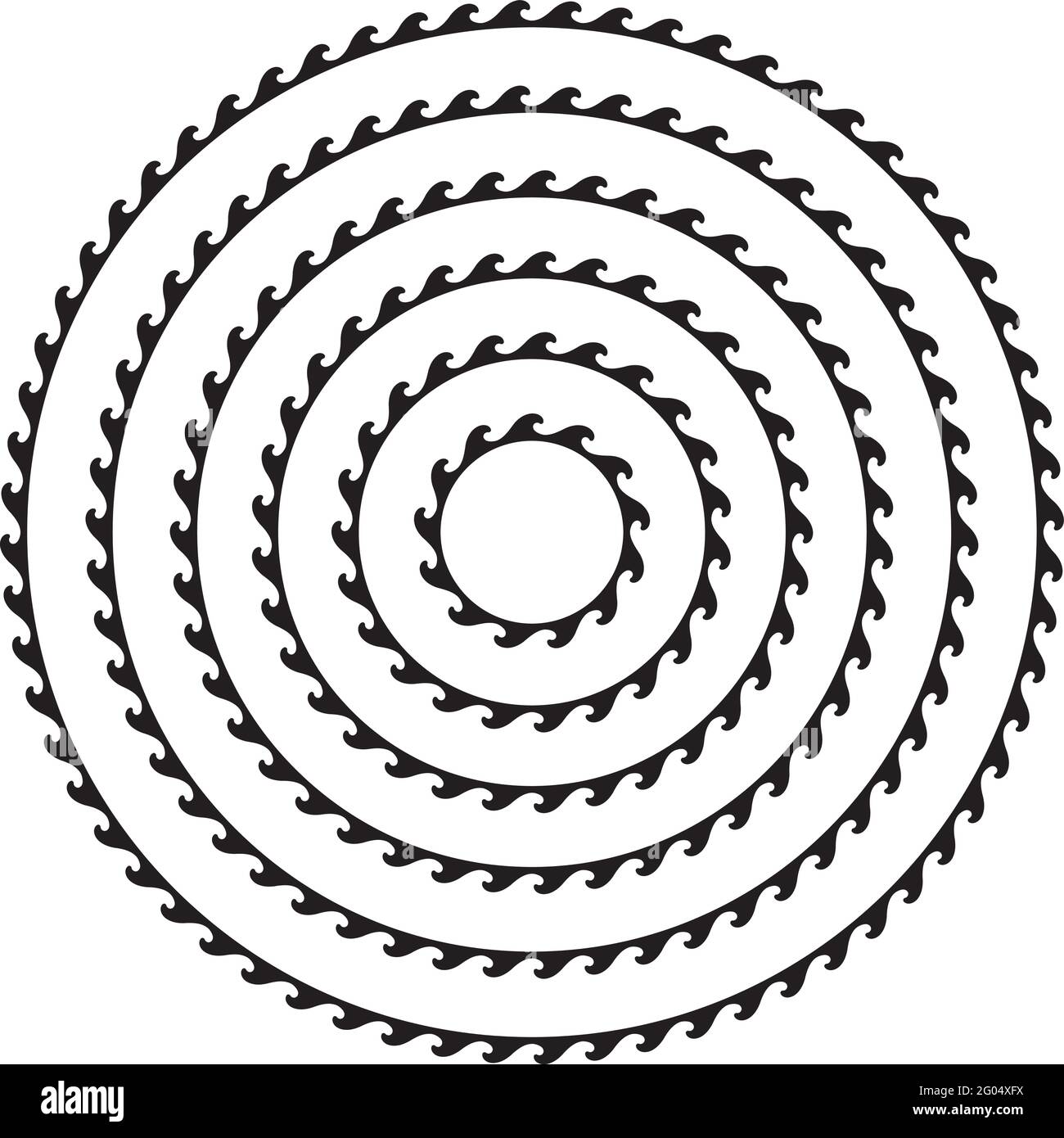 Circular design pool Cut Out Stock Images & Pictures - Alamy