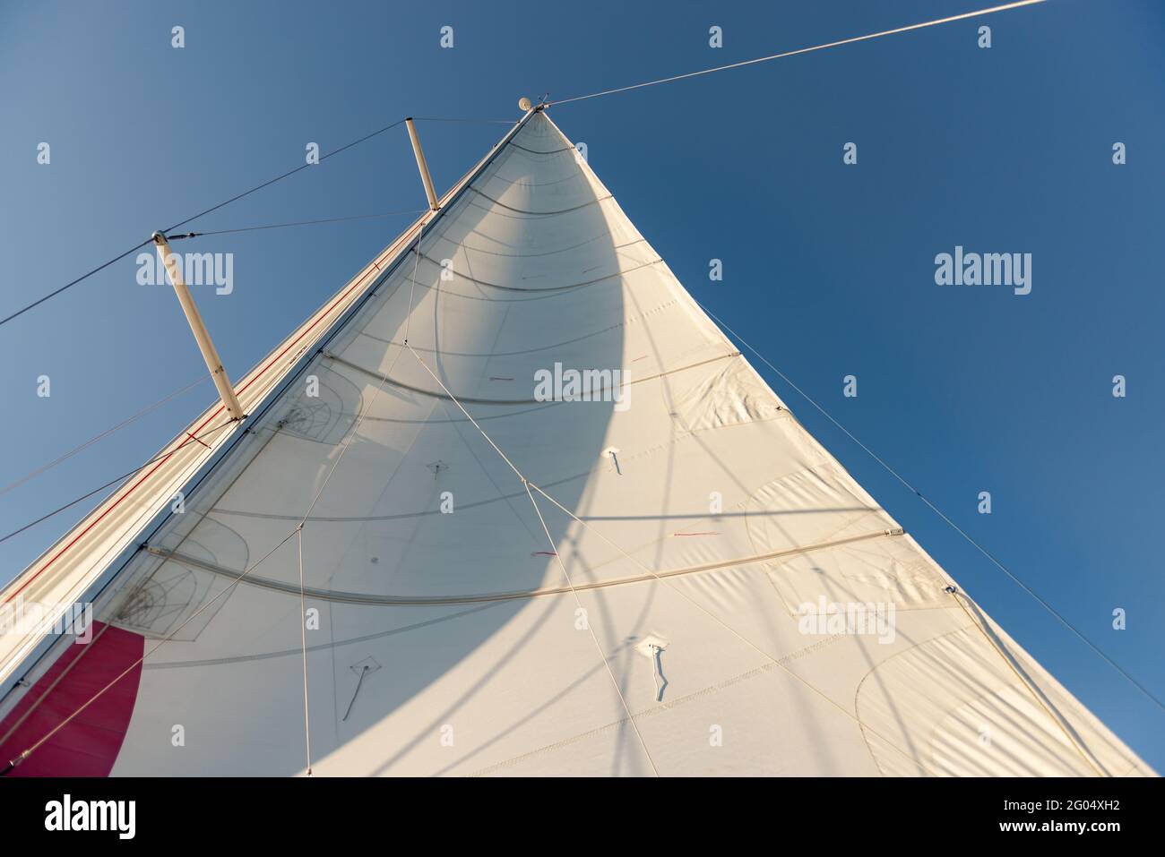 Mainsail boom hi-res stock photography and images - Alamy