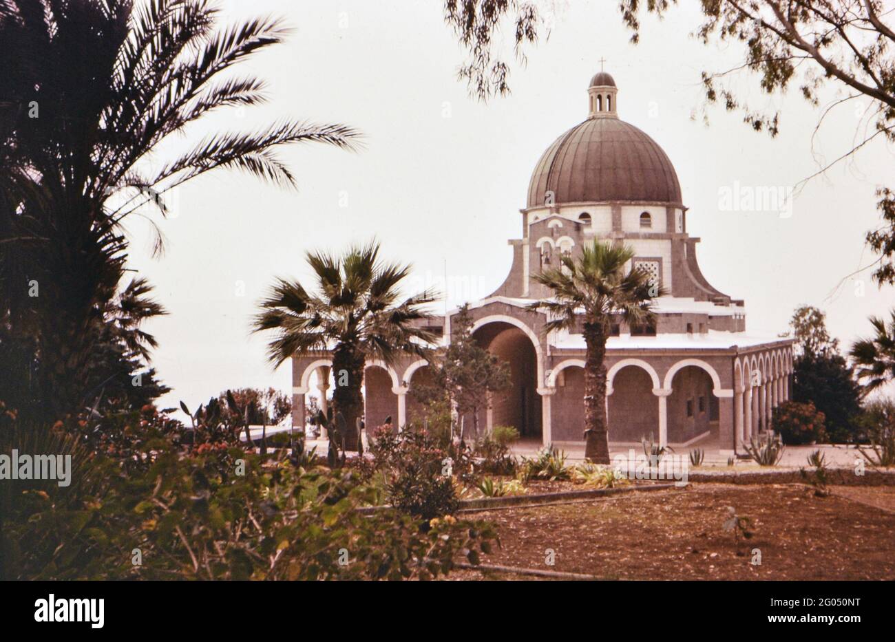 Church of Beatitudes in Israel Stock Photo - Alamy