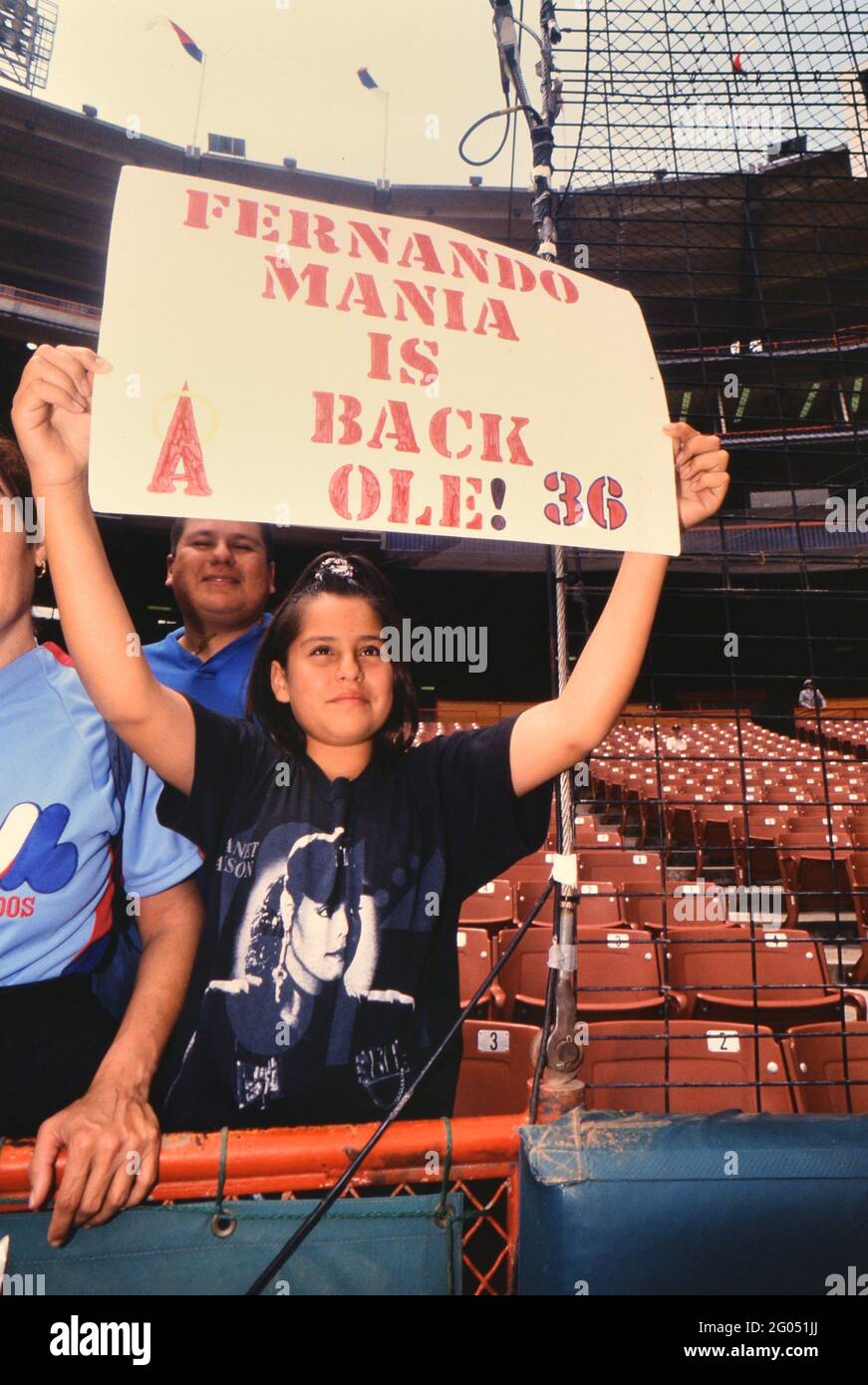 Fernando valenzuela fan hi-res stock photography and images - Alamy
