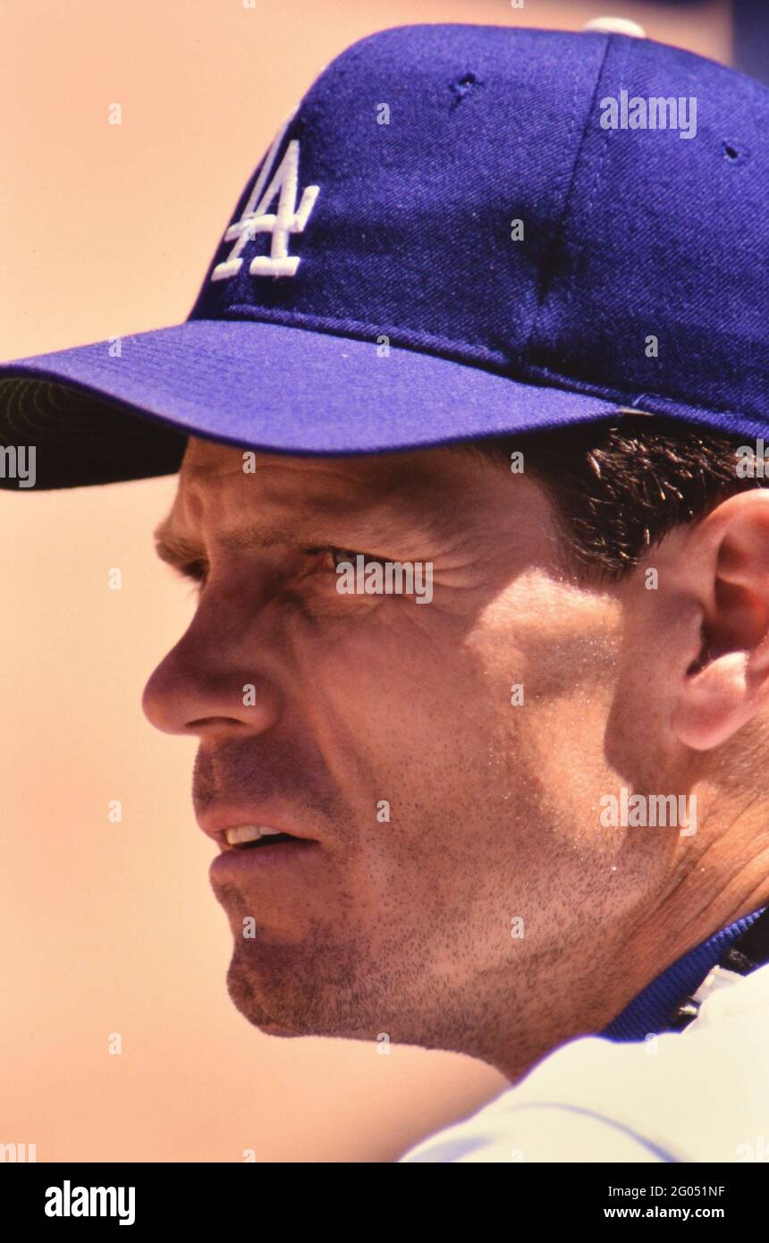 Los Angeles baseball player Brett Butler -- Please credit photographer ...