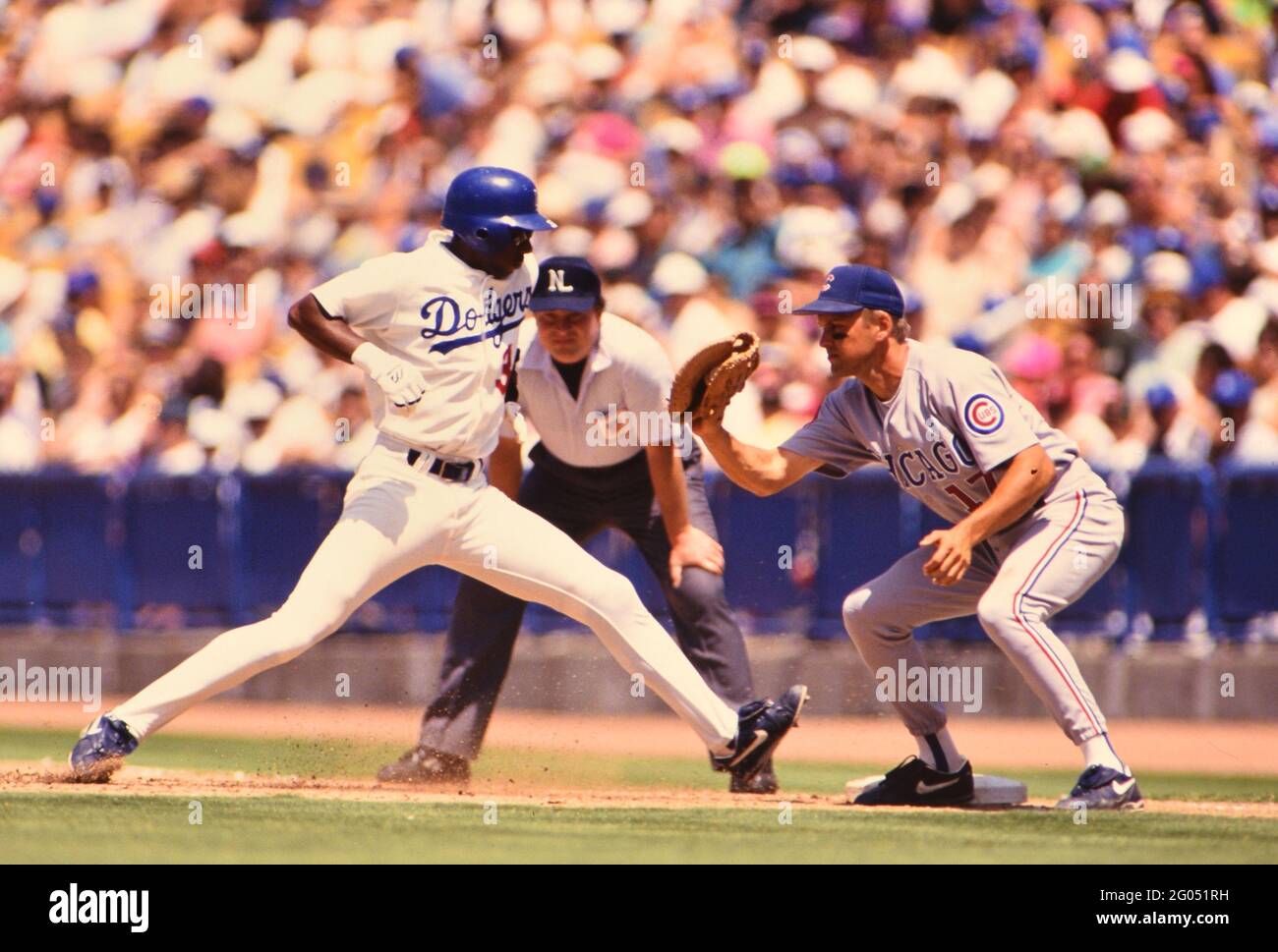 Chicago Cubs first baseman Mark Grace -- Please credit photographer ...