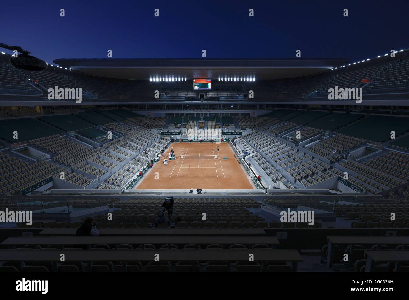 Court philippe chatrier 2021 hi-res stock photography and images - Alamy