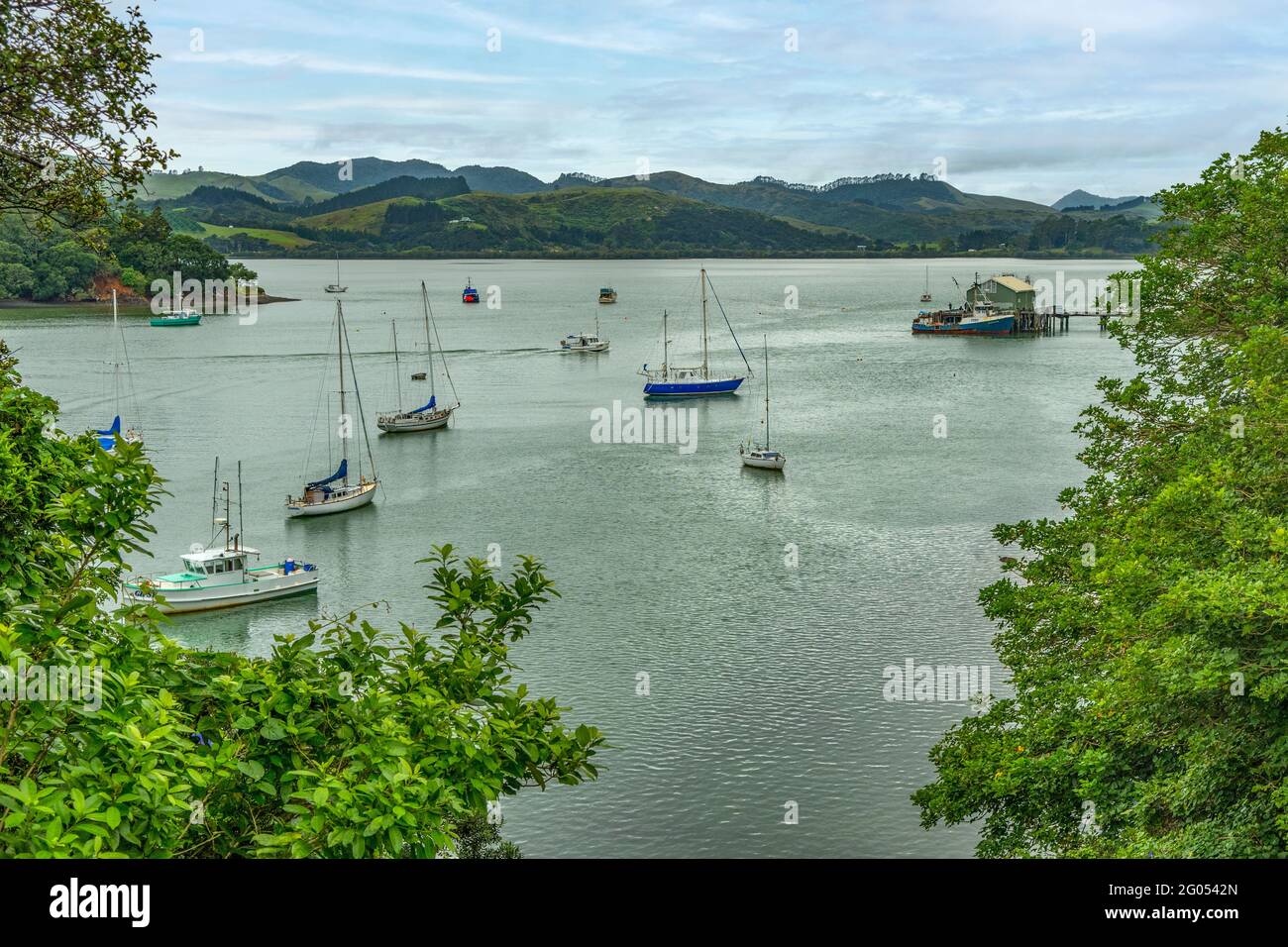 Mangonui harbour hi-res stock photography and images - Alamy