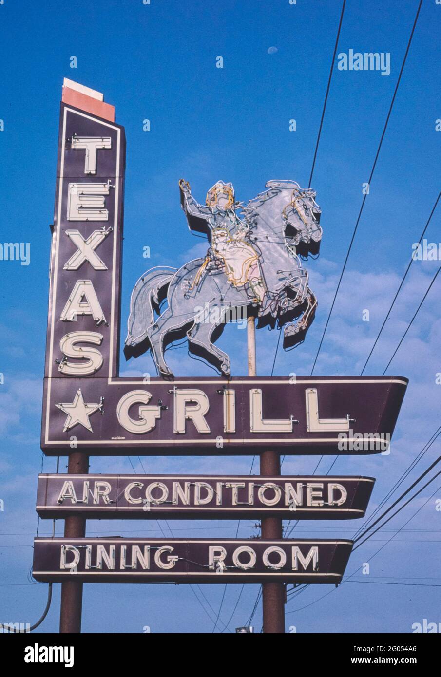 1980s signage hi-res stock photography and images - Alamy