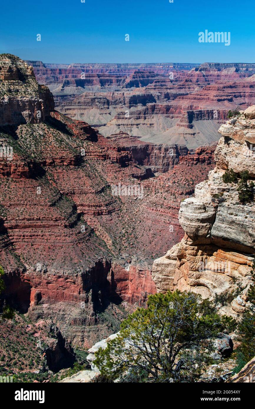 Grand Canyon view from the Trail of Time, Grand Canyon National Park ...