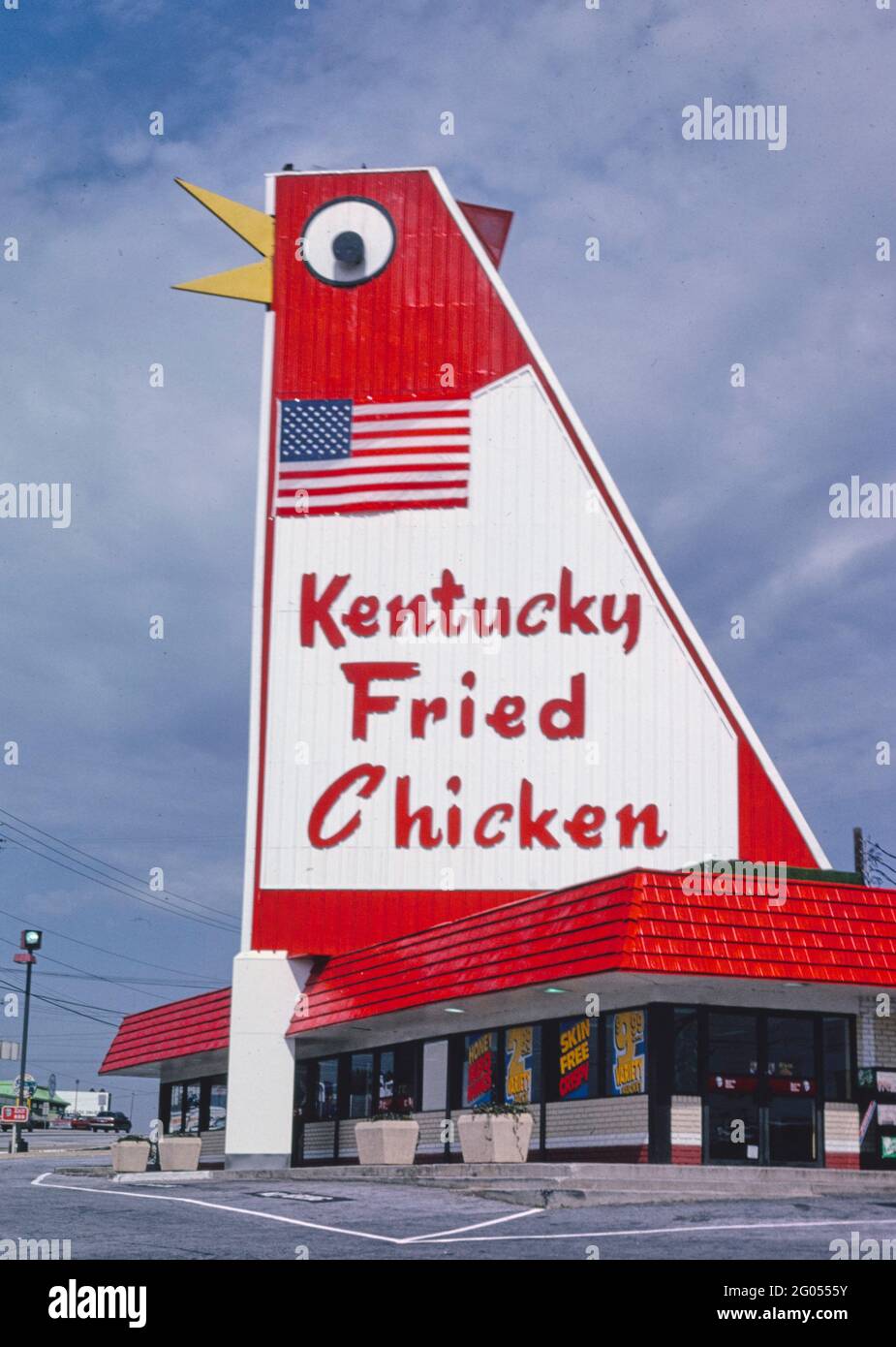 Vintage kentucky fried chicken sign hi-res stock photography and images ...