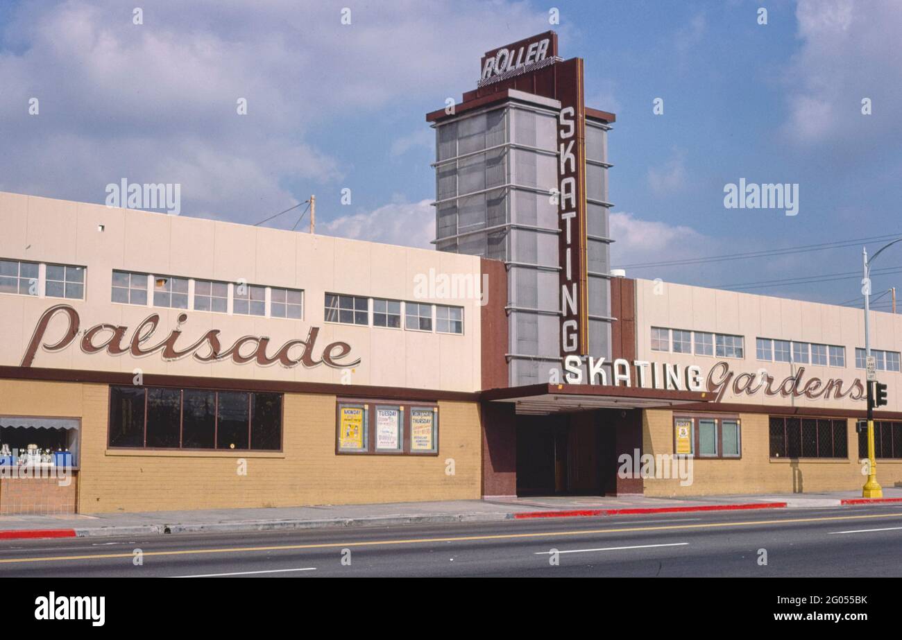 1970s America - Palisade Garden Roller Skating, San Diego, California ...