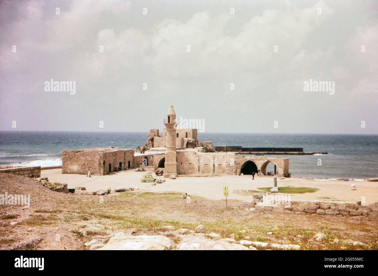 View of a modern mosque in Caesarea Israel Stock Photo - Alamy