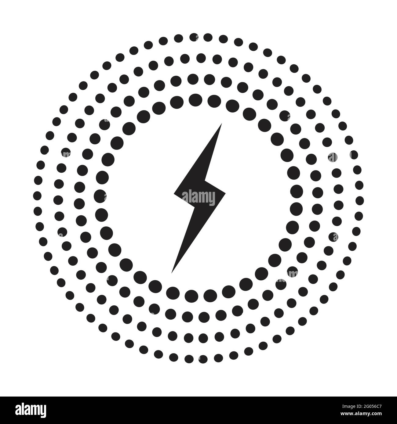 Wireless charging icon vector artificial Intelligence collection for your web design, logo, UI ...