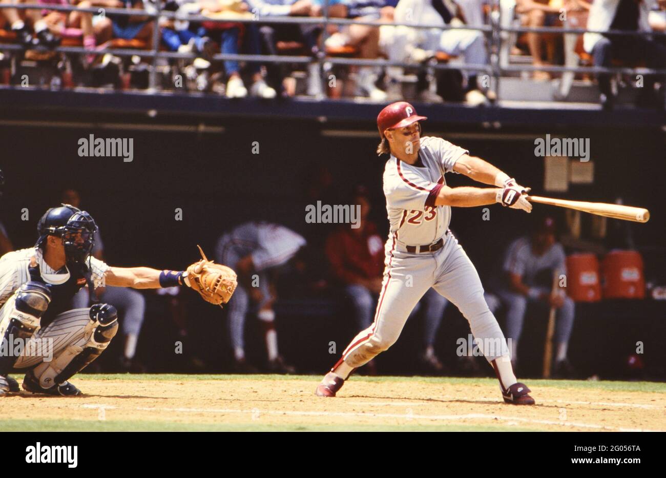 Philadelphia Phillies baseball player Randy Ready -- Please credit ...