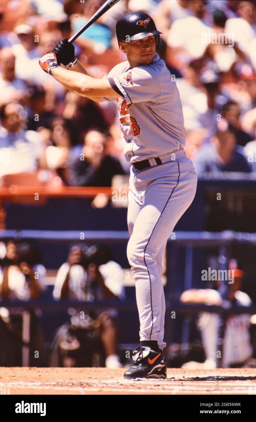 Baltimore Orioles baseball player Cal Ripken Jr. -- Please credit ...