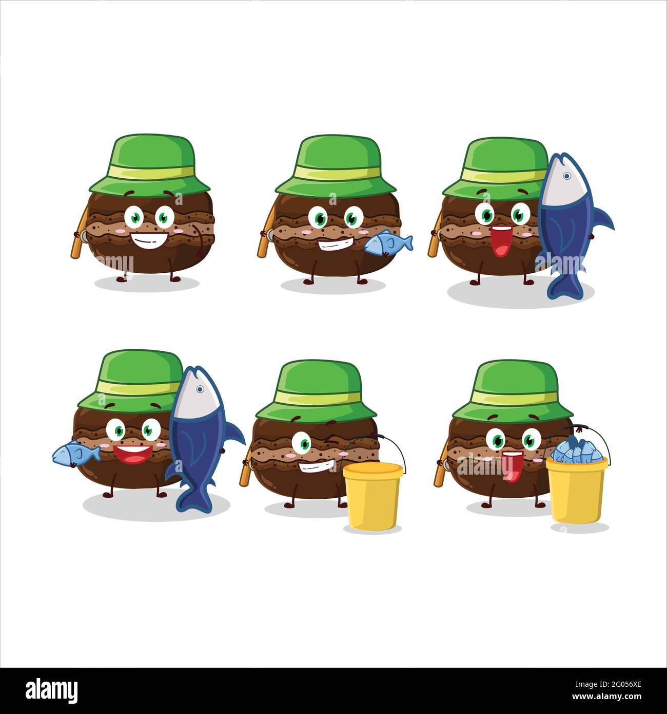 Fishing biscuit Stock Vector Images - Alamy