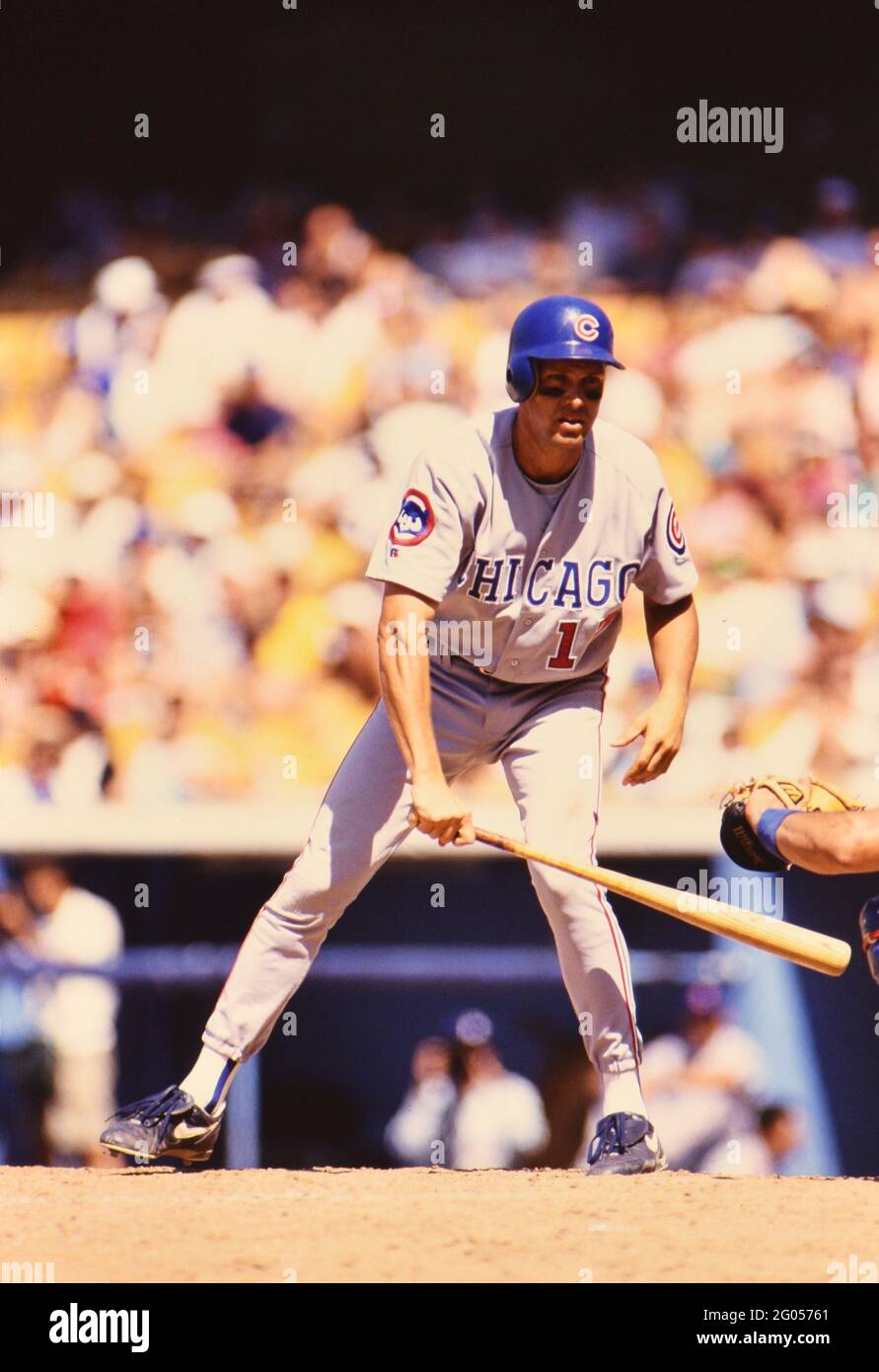 Chicago Cubs first baseman Mark Grace -- Please credit photographer ...