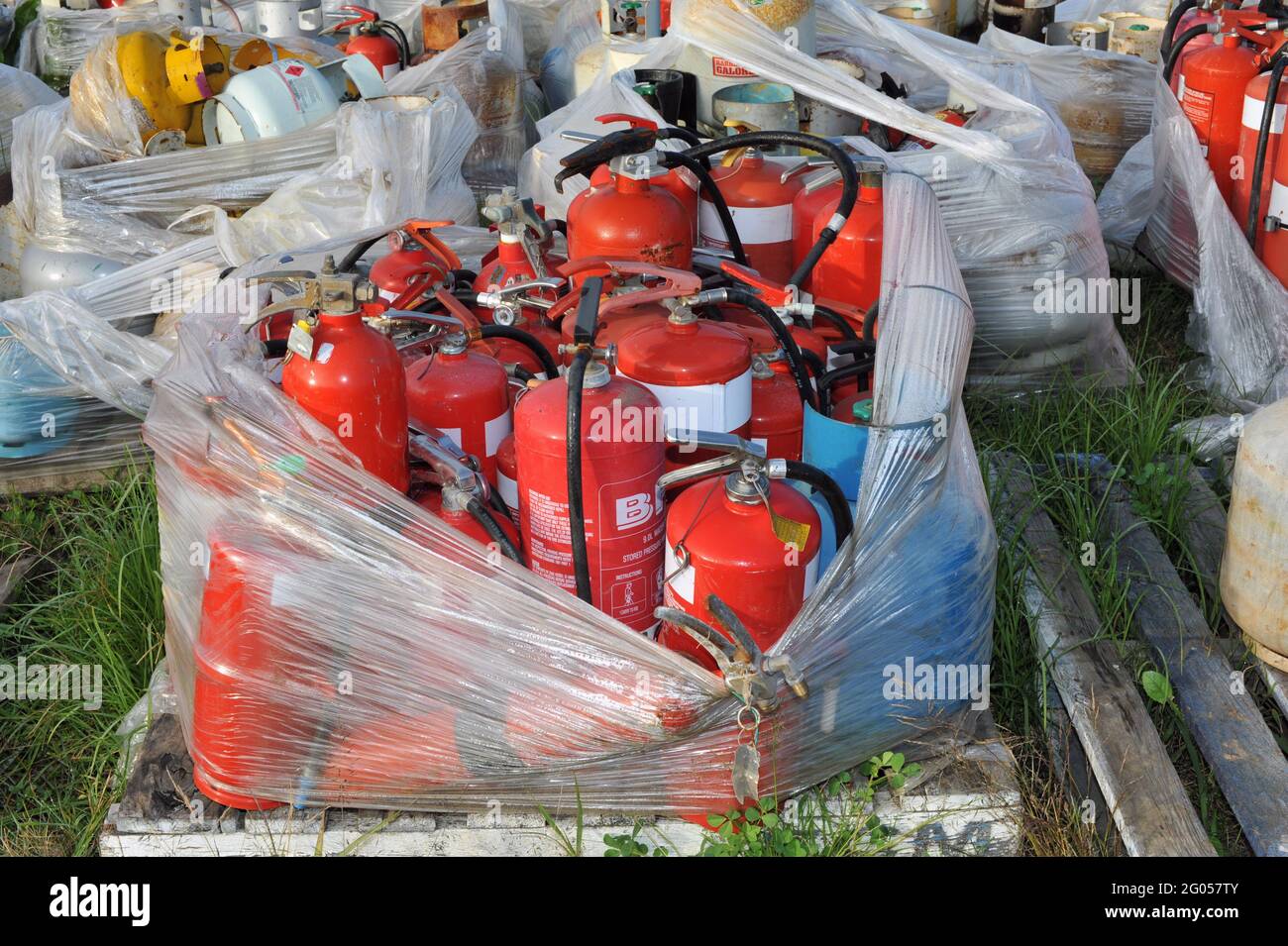 Australian recycling center Stock Photo - Alamy