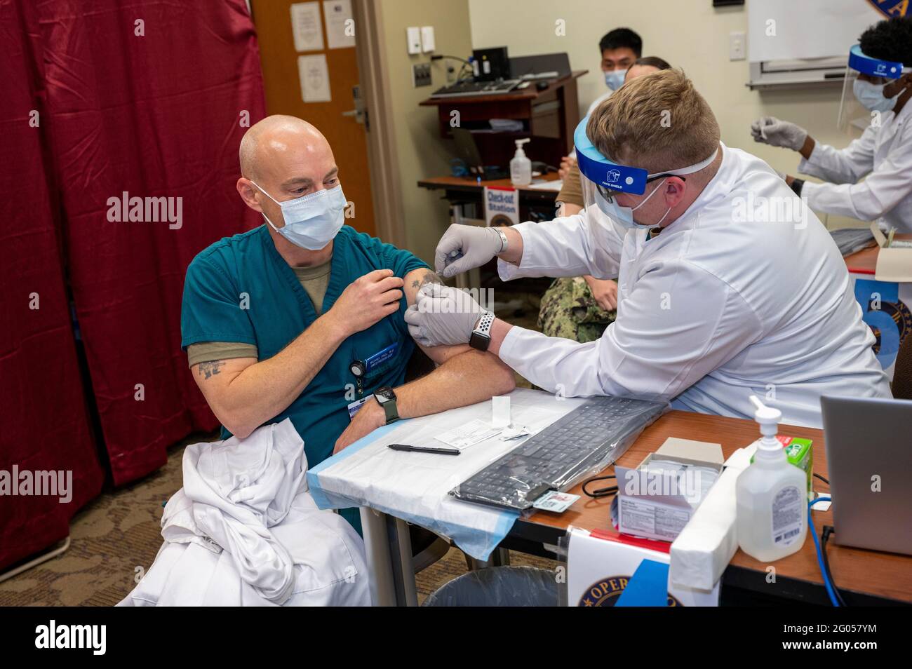 Reportage: Navy Cdr. Mike Paul, a doctor at Walter Reed National ...