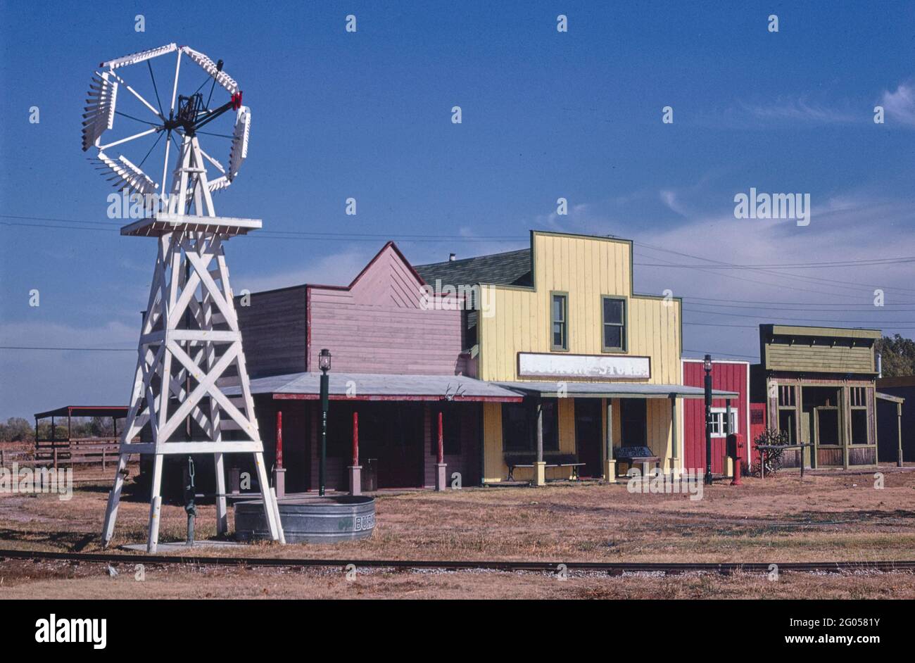 1970s America - Burketown, Greensburg, Kansas 1979 Stock Photo - Alamy
