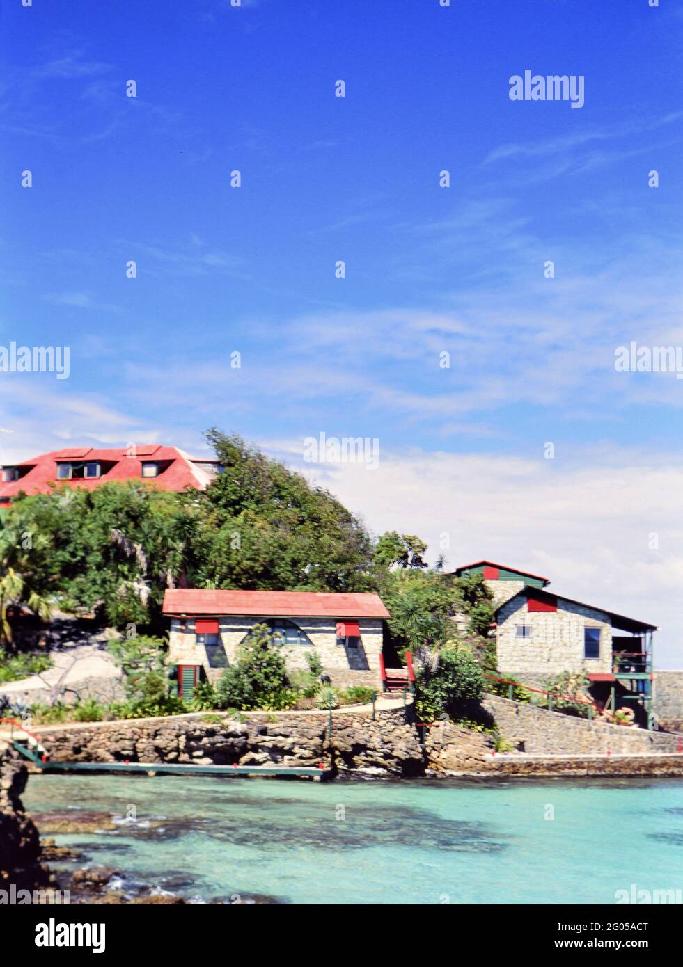 1990s St. Barts (Saint Barthélemy) – The Eden Roc, on St. Jean's Beach ...