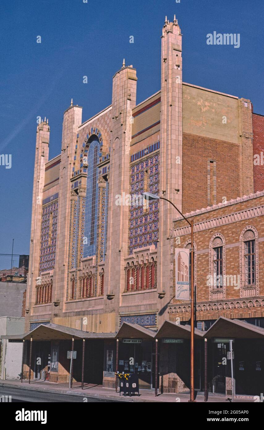 1980s America - Missouri Theater, Saint Joseph, Missouri 1988 Stock ...
