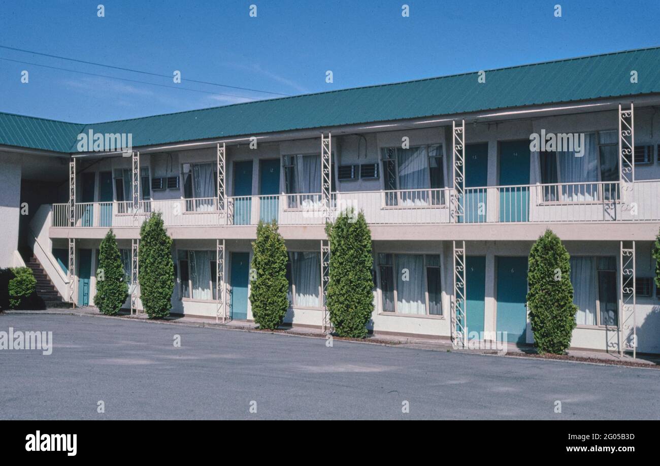 2000s United States - Sunshine Motel, Kellogg, Idaho 2004 Stock Photo ...