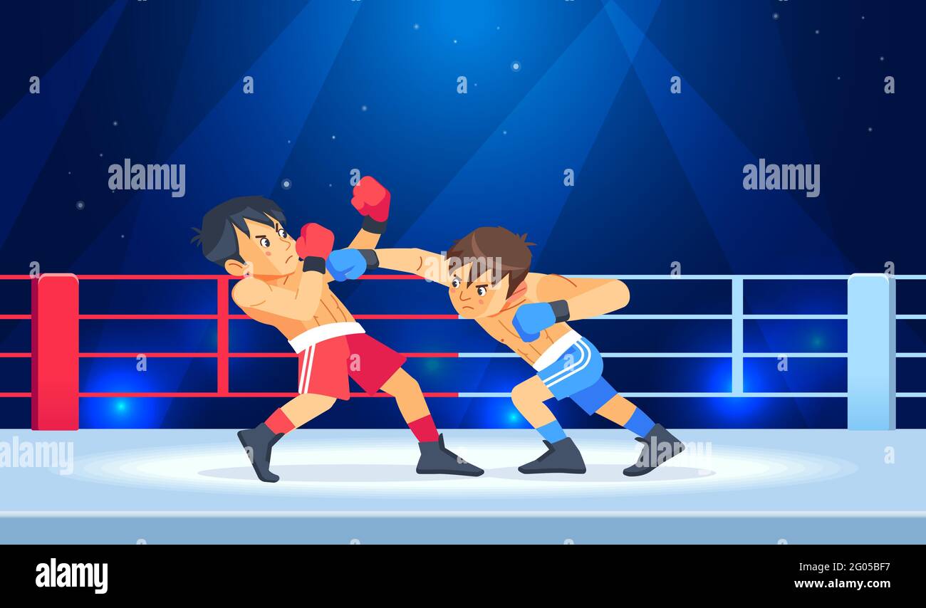 Kickbox boy Stock Vector Images - Alamy