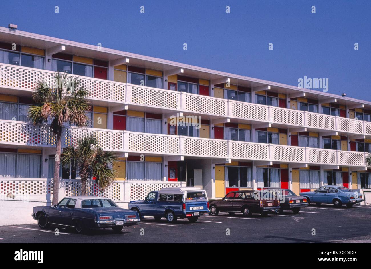 1980s myrtle beach motel hi-res stock photography and images - Alamy
