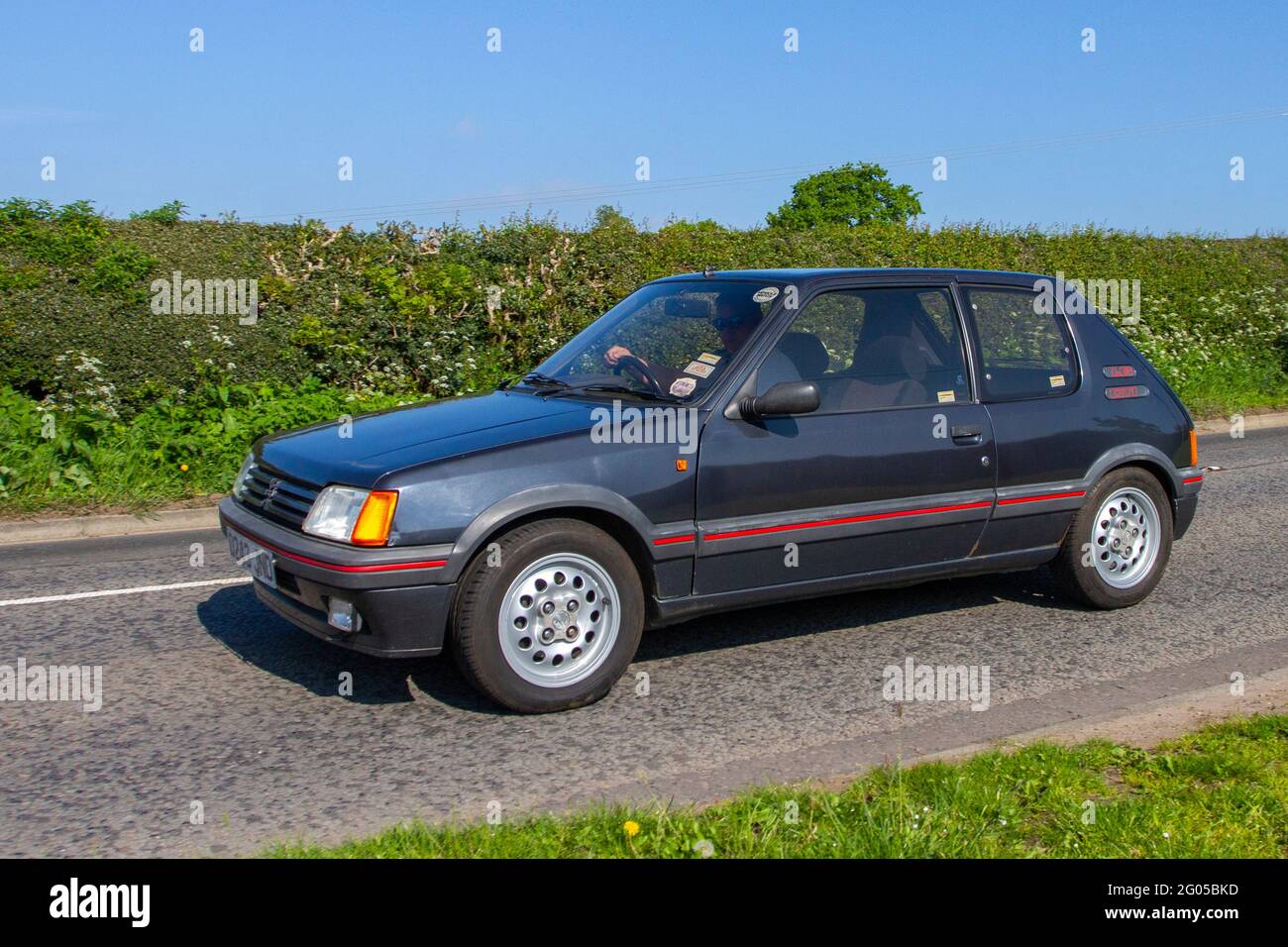 1980s uk peugeot 205 gti hi-res stock photography and images - Alamy