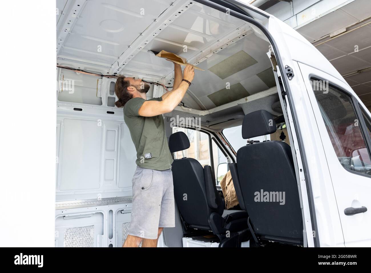 Inside of van hi-res stock photography and images - Alamy