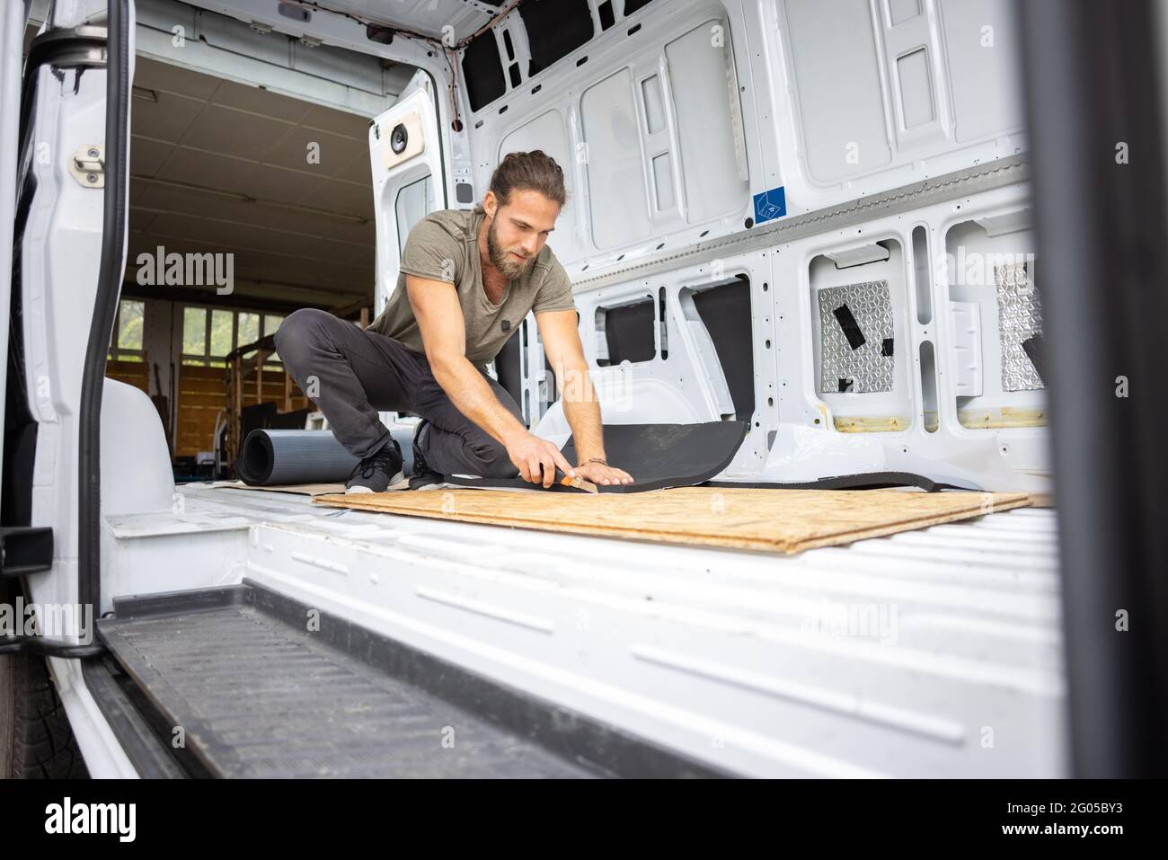 Inside of van hi-res stock photography and images - Alamy