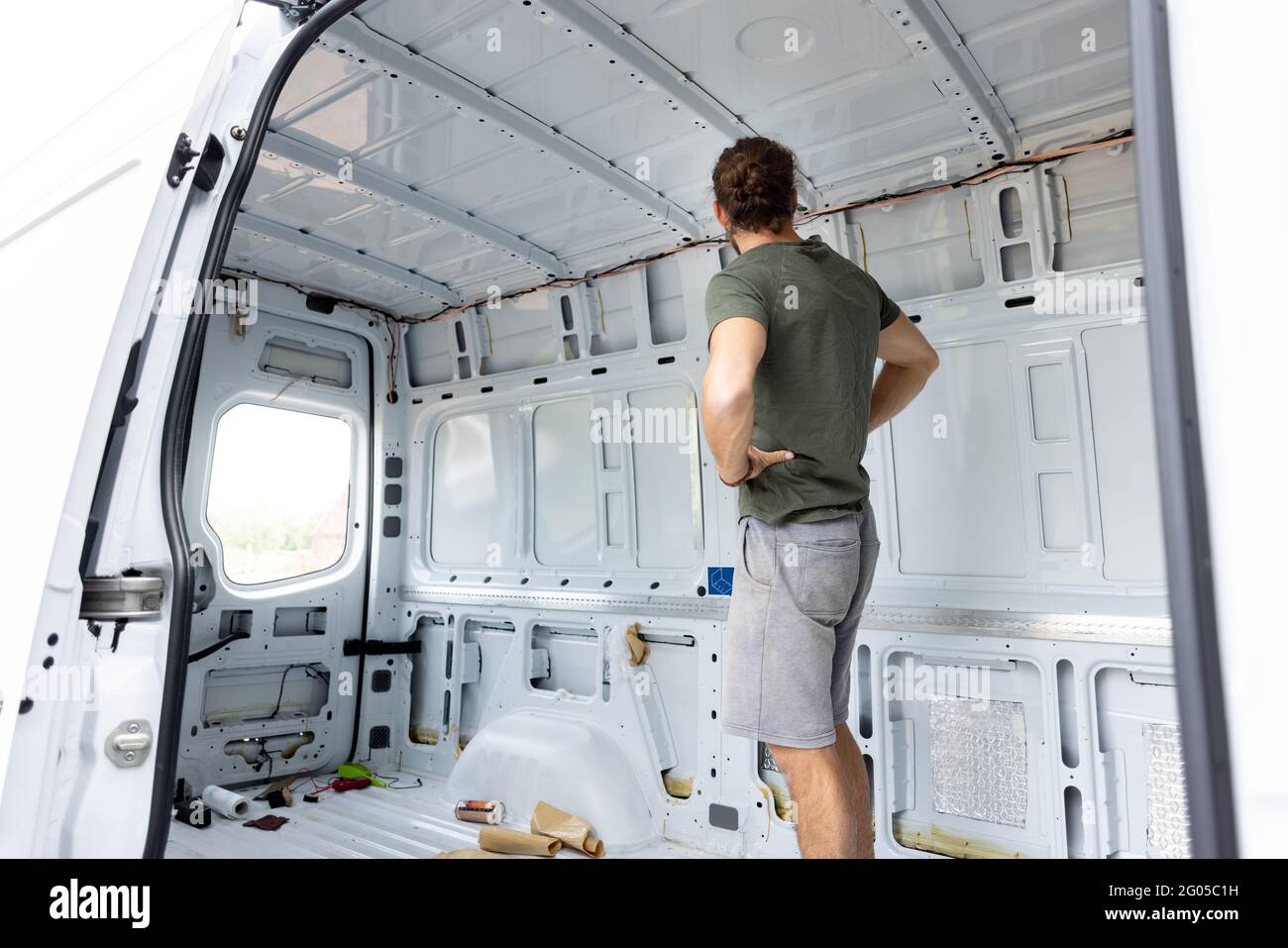 Empty van hi-res stock photography and images - Alamy