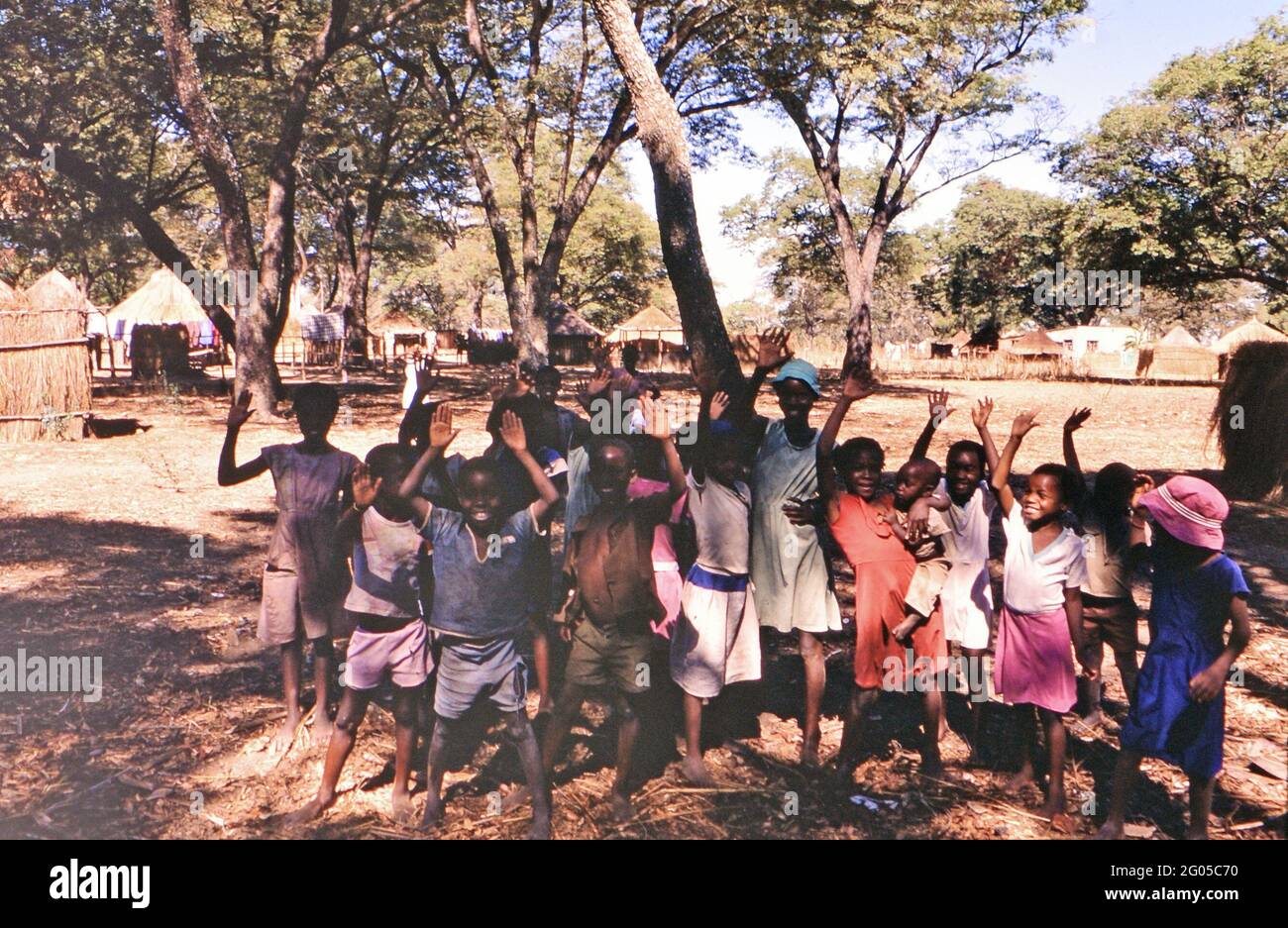 Africa Zimbabwe Huts In Village High Resolution Stock Photography and ...