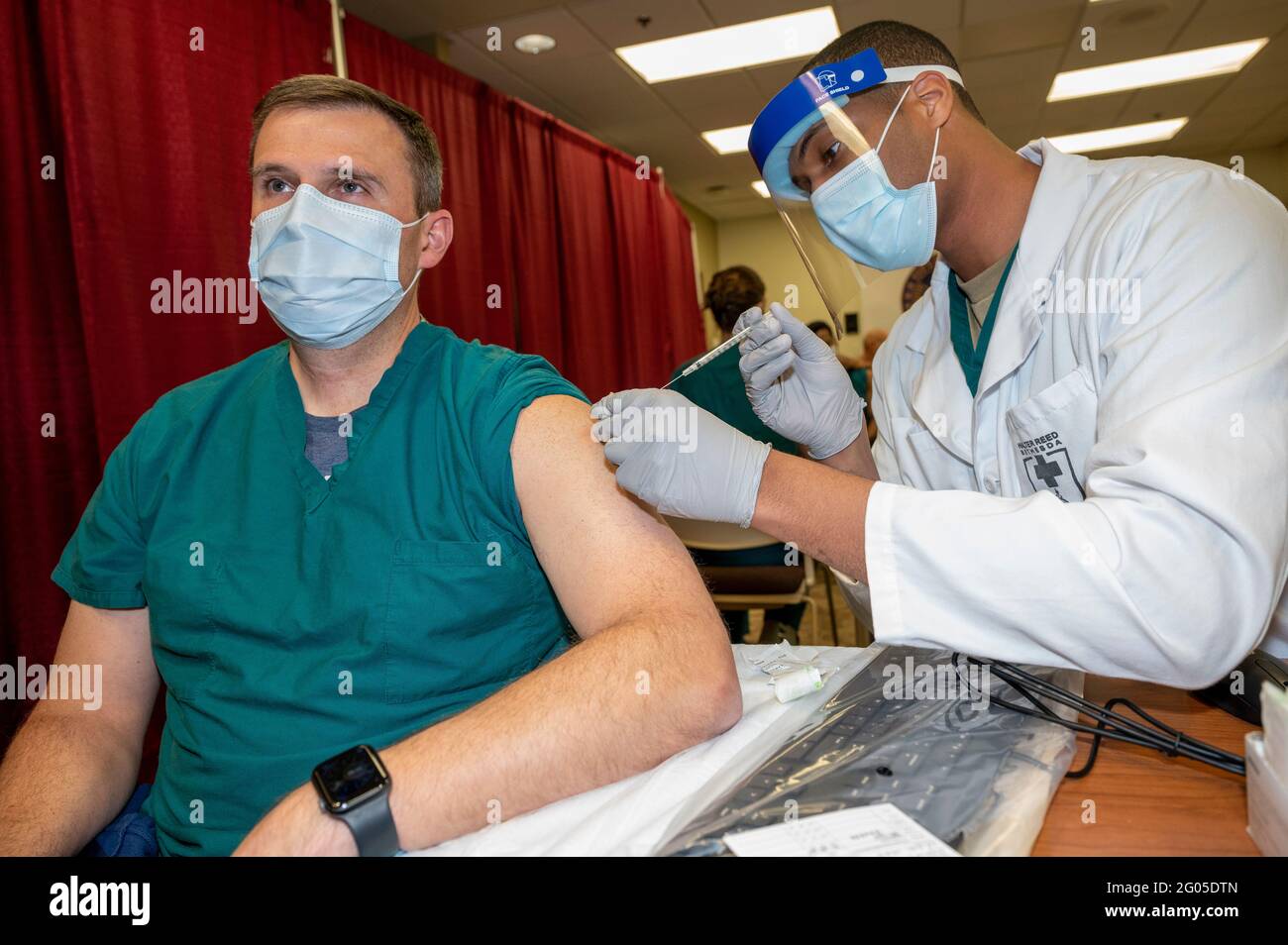 Reportage: Army Col. Sean Dooley, a doctor at Walter Reed National ...